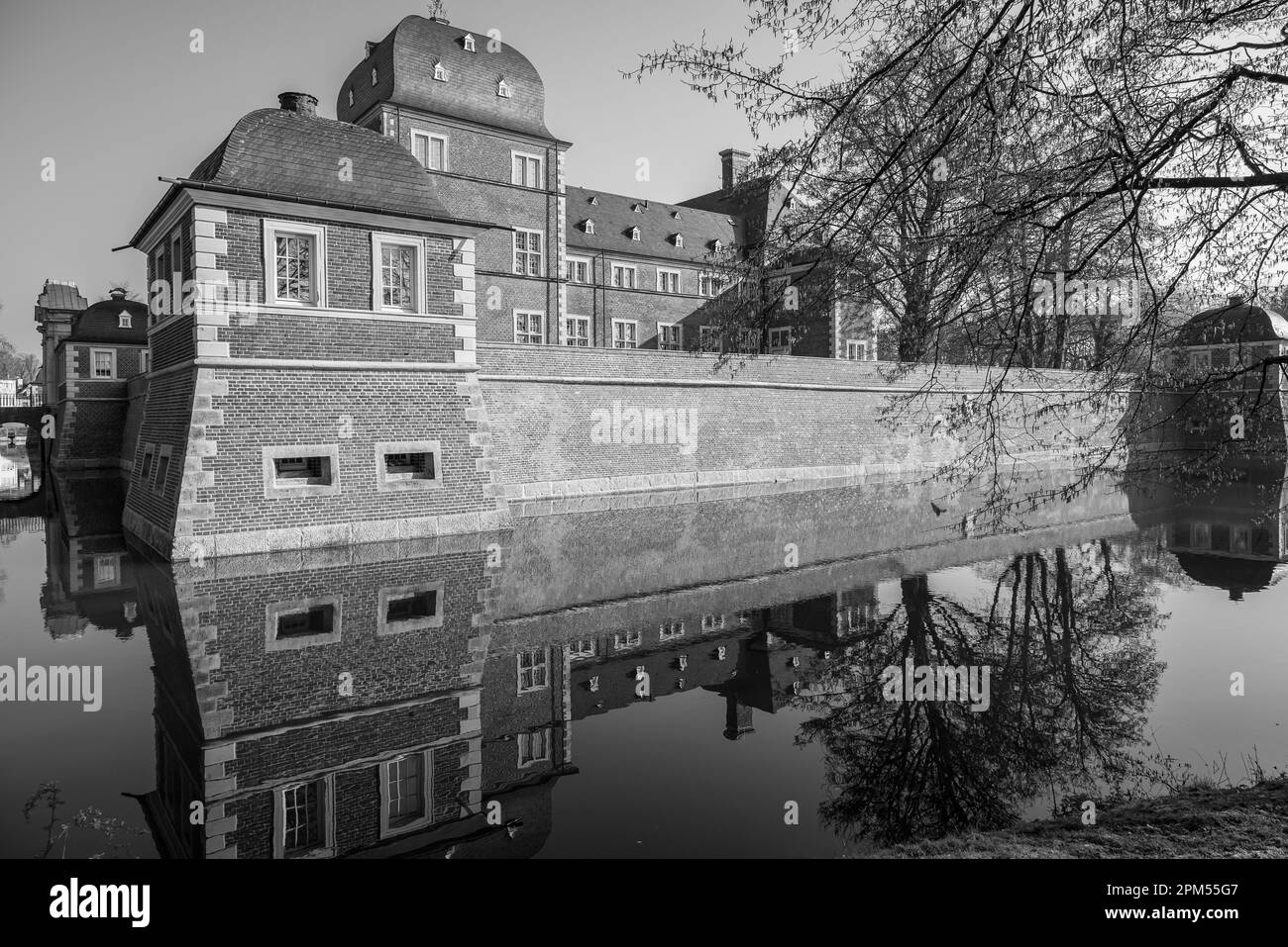 the city and the castle of Ahaus in germany Stock Photo - Alamy