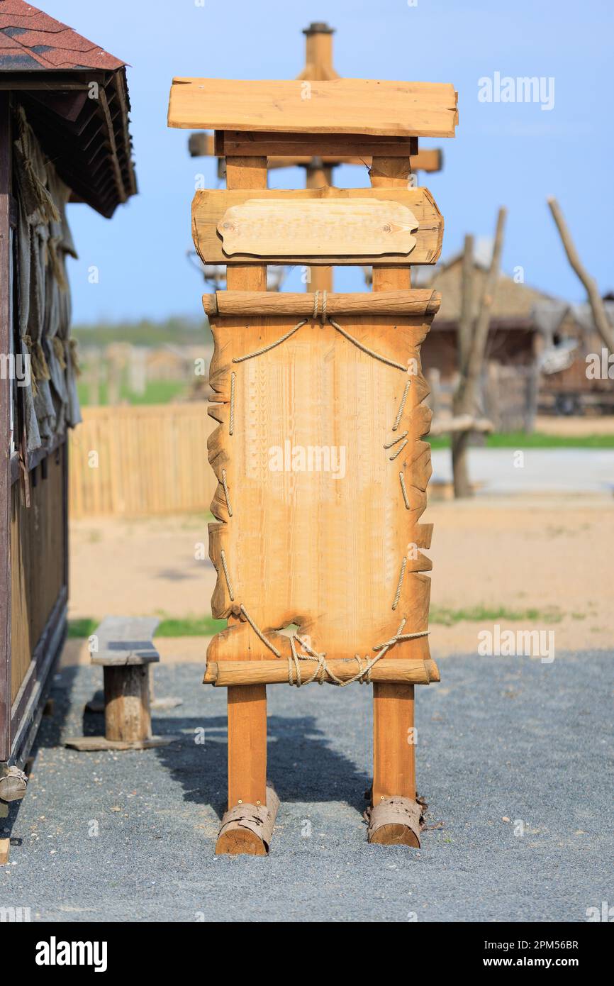 Information boards, signs, billboards in the city Stock Photo - Alamy