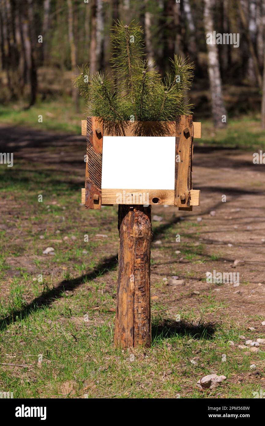 Information boards, signs, billboards in the city Stock Photo - Alamy