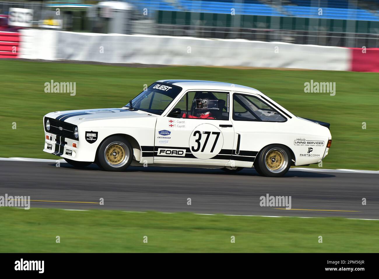 Ian Guest, Frank Guest, Ford Escort Mk2, An hour of racing for a grid ...