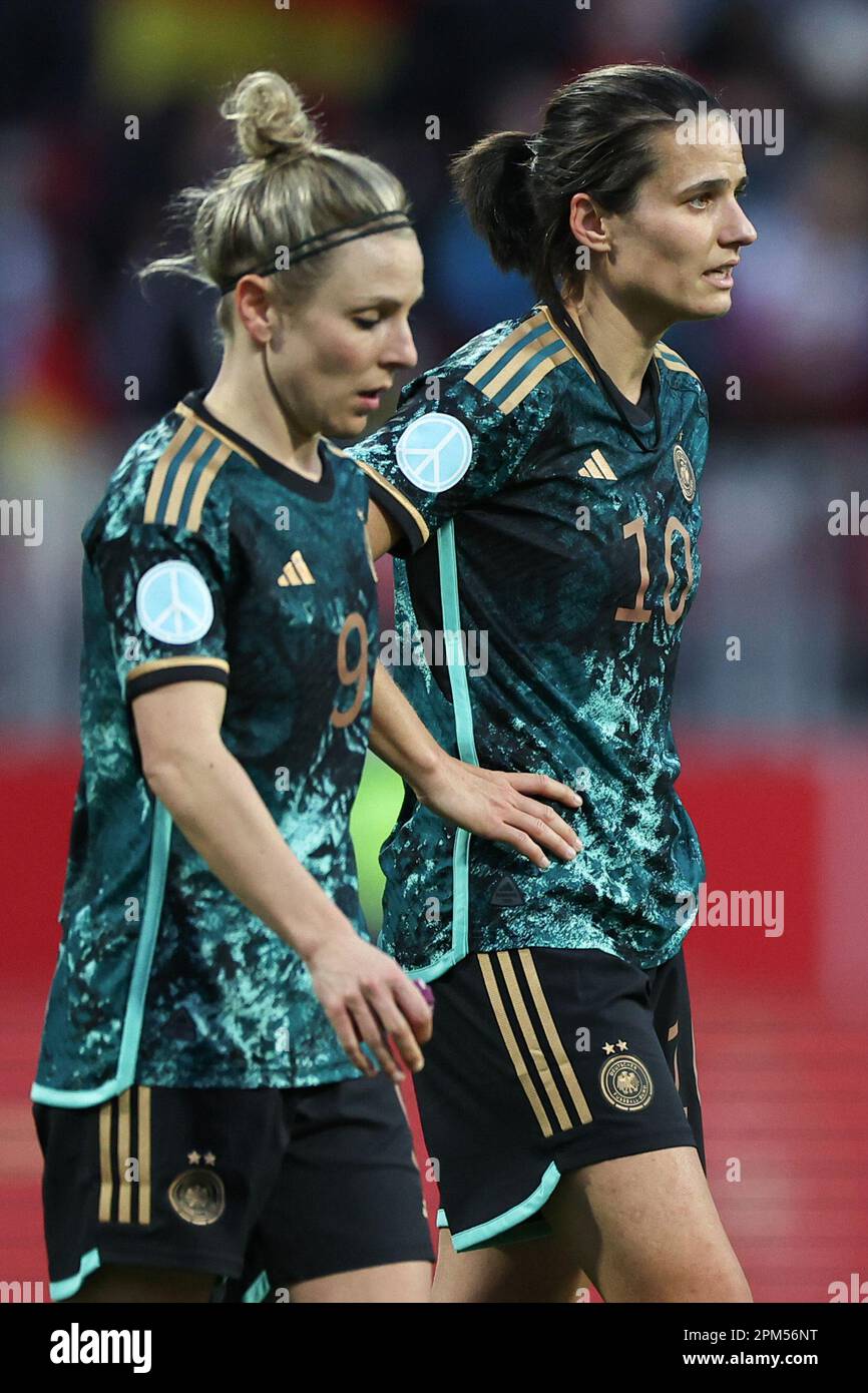 Nuremberg, Germany. 11th Apr, 2023. Soccer, women: Internationals ...