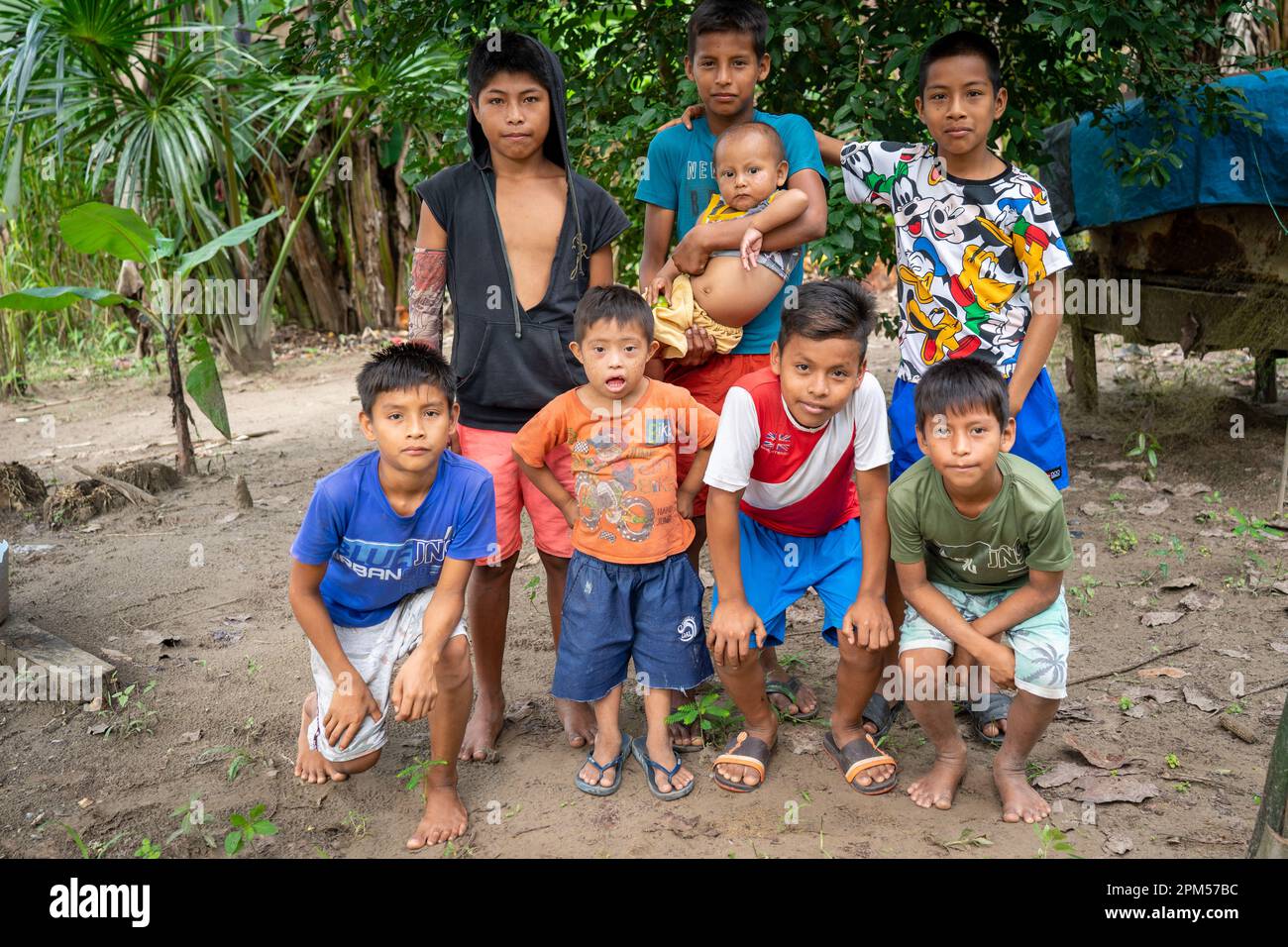Faces of Peru: Life on the Amazon Stock Photo - Alamy