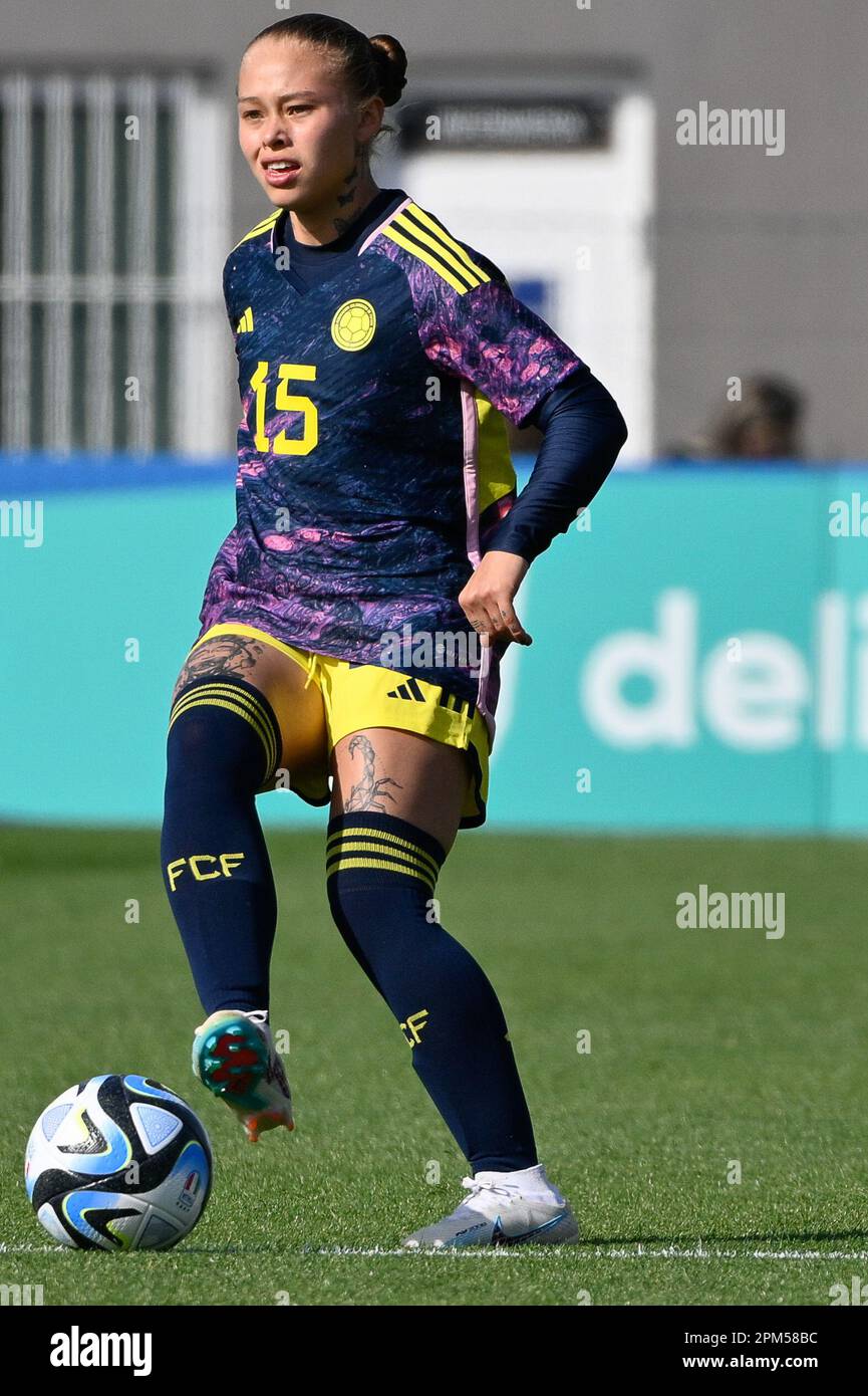 Ana Maria Guzman of Colombia during football Match, Stadio Tre Fontane ...