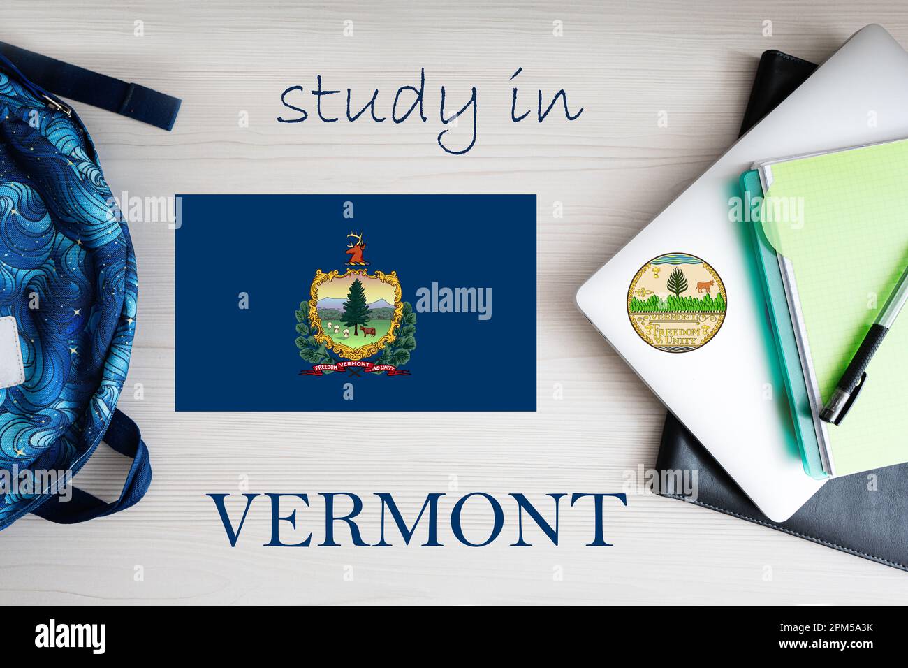 Us state vermont seal hi-res stock photography and images - Alamy