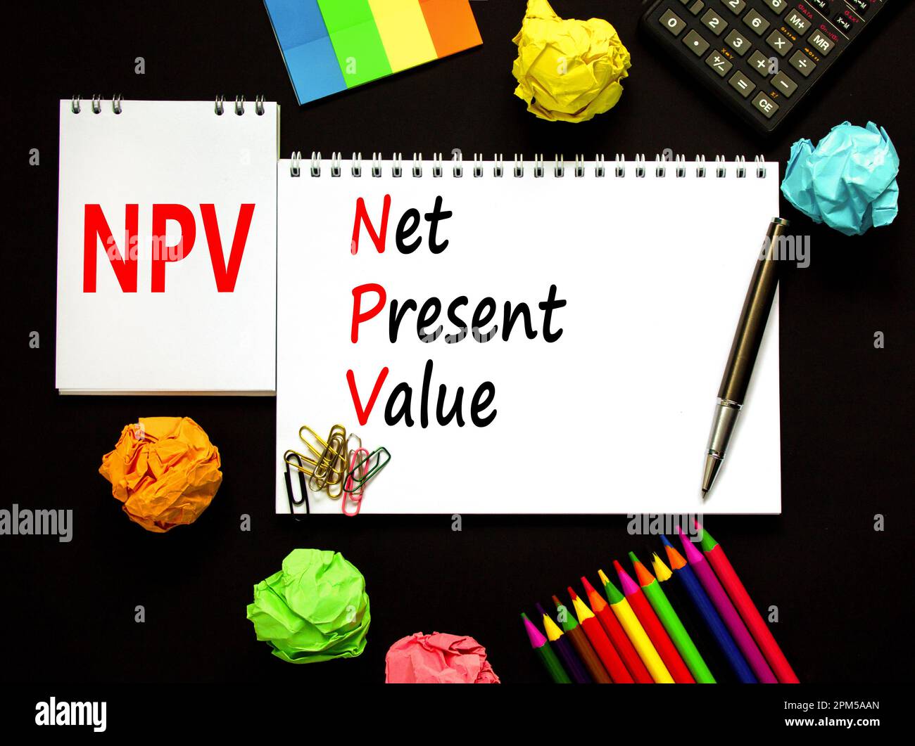 NPV net present value symbol. Concept words NPV net present value on ... NPV net present value symbol. Concept words NPV net present value on ...