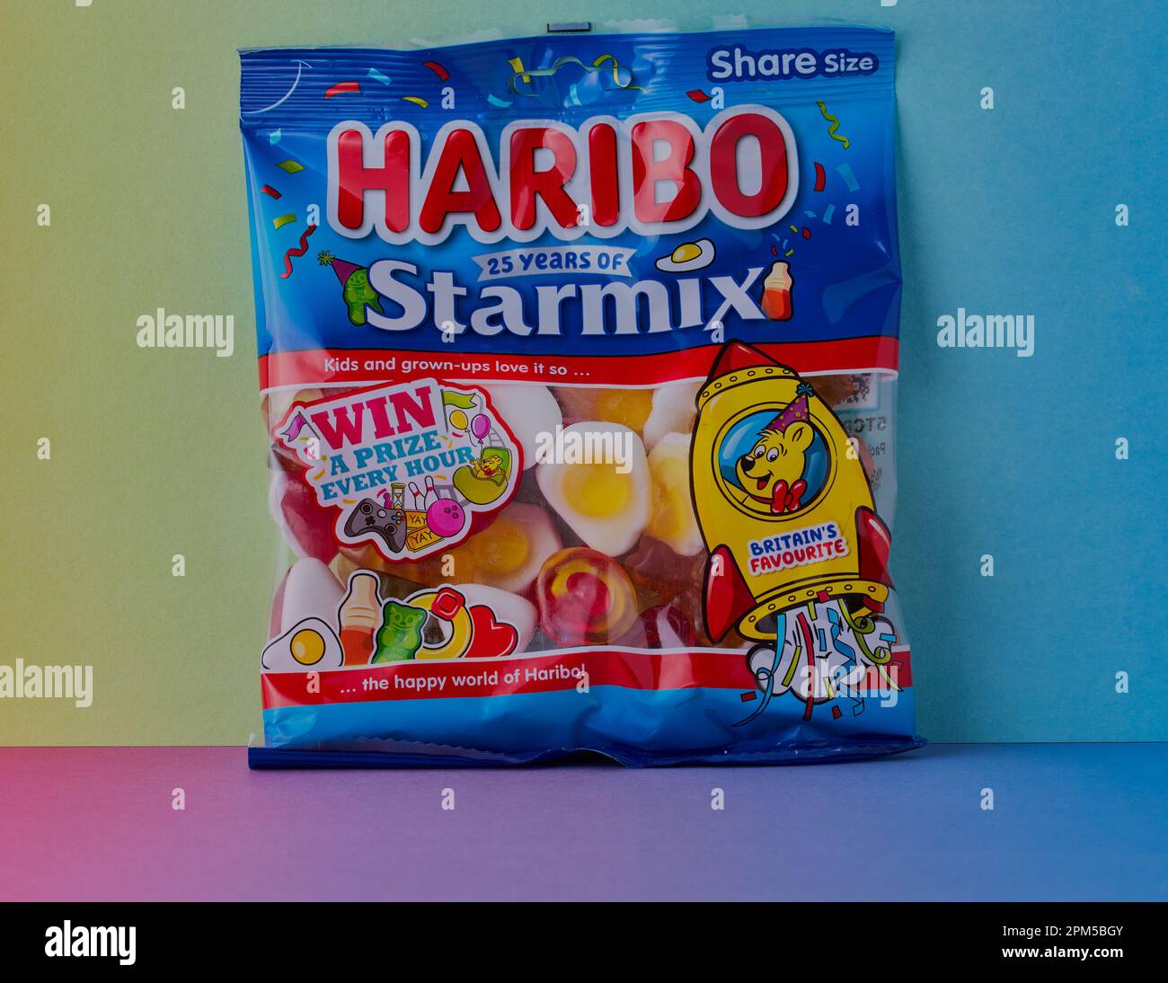 Mansfield,Nottingham,United Kingdom:Studio product image of Haribo ...