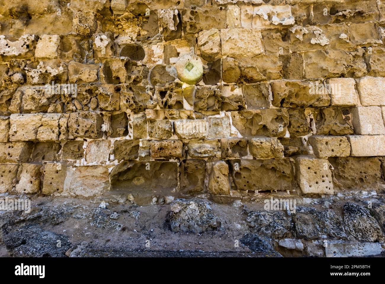 Ruins of the ancient Iron Age city-kingdom of Salamis near Agios ...