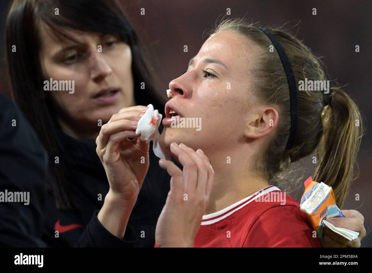 ROTTERDAM - Natalia Wrobel of Poland during the women's friendly match ...