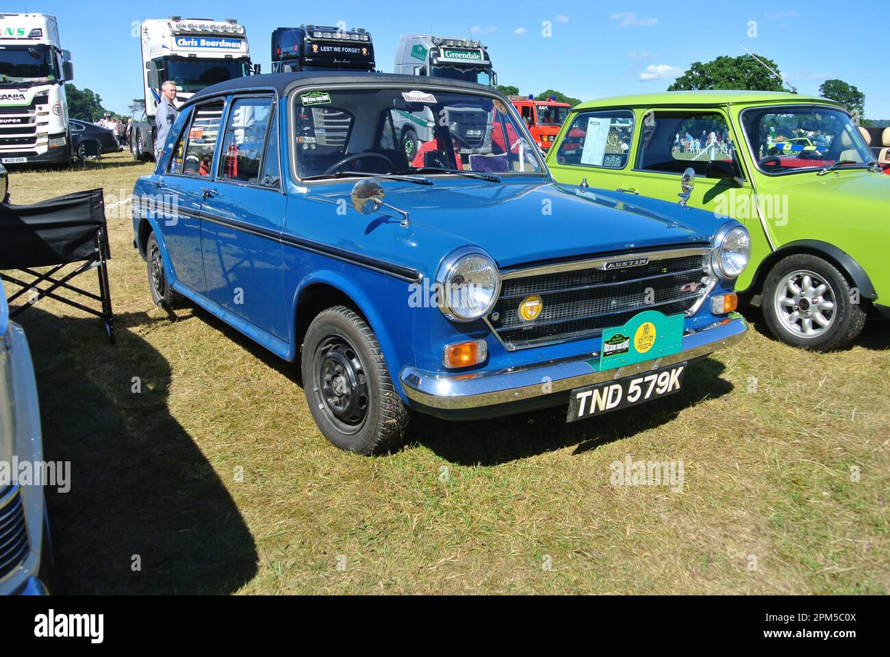 A 1972 Austin 1300 parked on display at the 47th Historic Vehicle ...