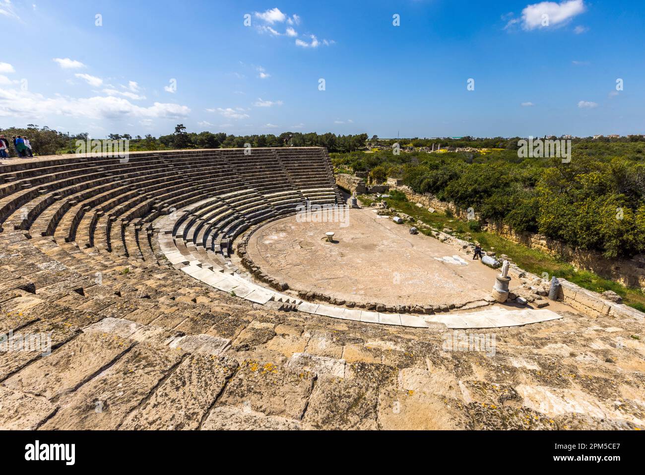 Ruins of the ancient Iron Age city-kingdom of Salamis near Agios ...