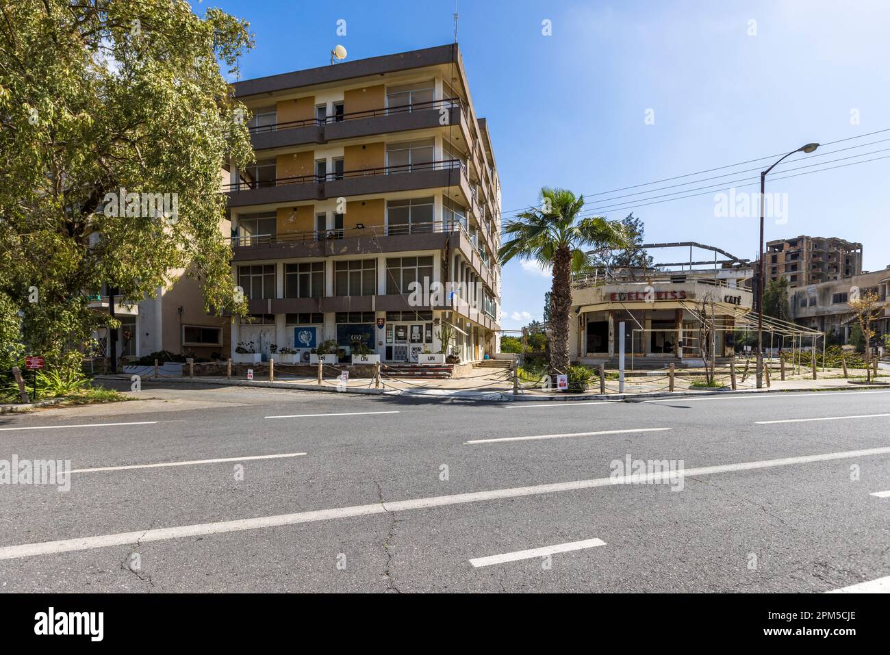 The ruined city of Varosha near Famagusta, Cyprus Stock Photo - Alamy