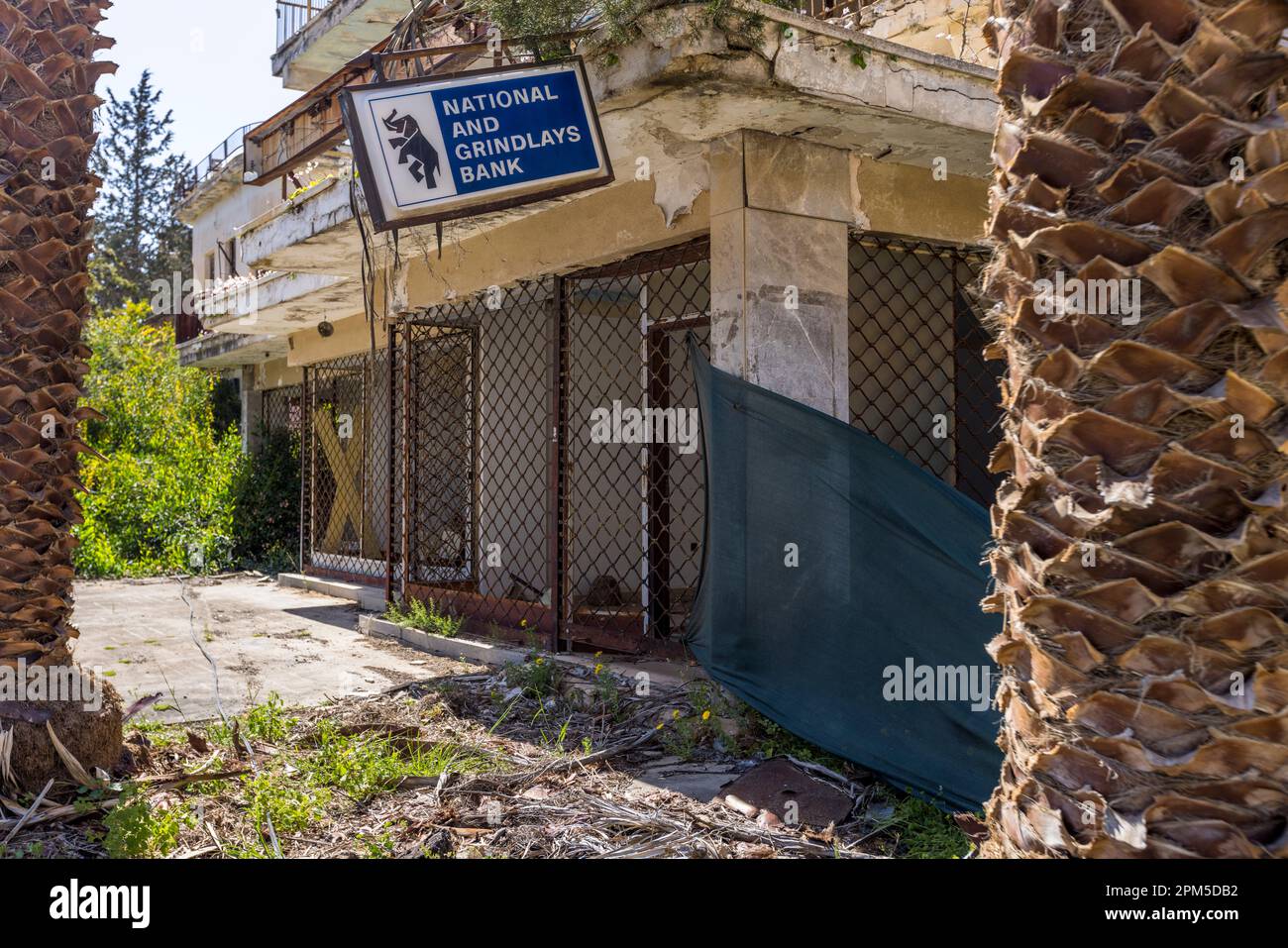 The ruined city of Varosha near Famagusta, Cyprus Stock Photo - Alamy