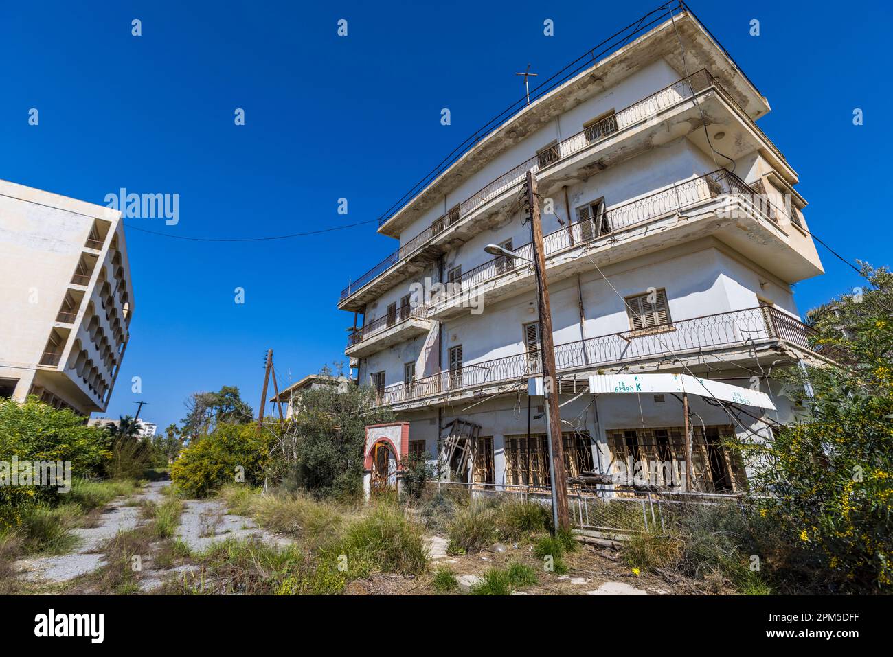 The ruined city of Varosha near Famagusta, Cyprus Stock Photo - Alamy