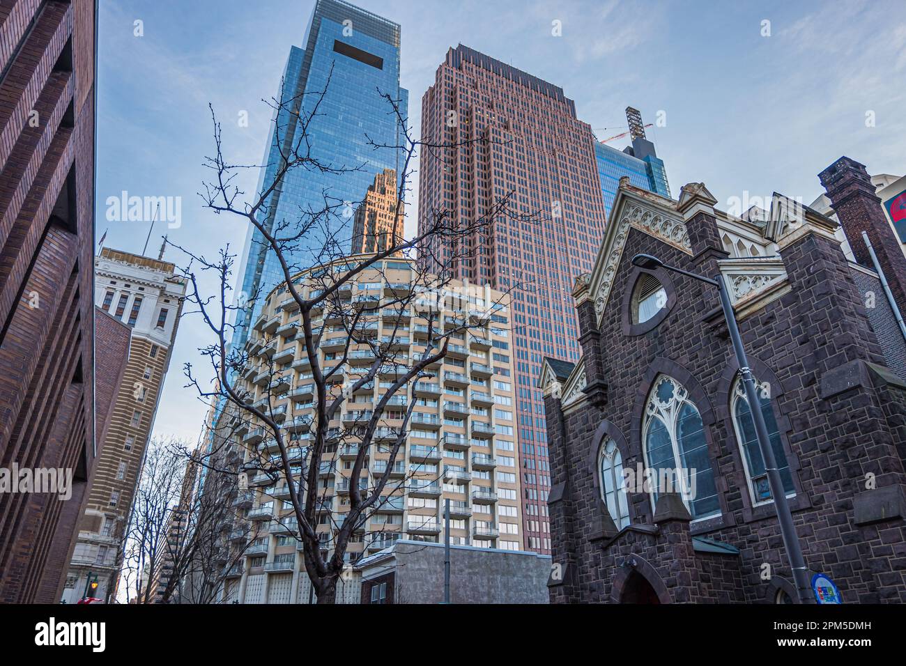 Tall buildings in downtown Philadelphia PA Stock Photo - Alamy