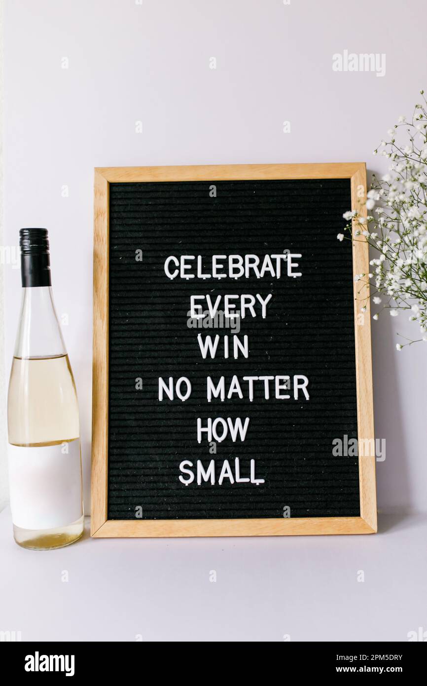 Celebrate every win hi-res stock photography and images - Alamy