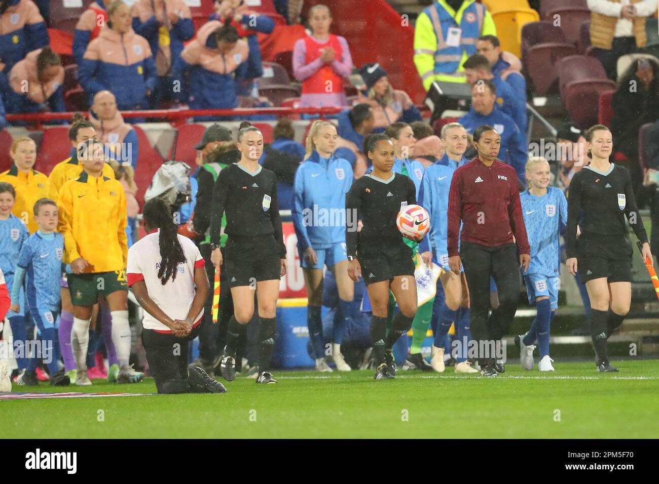 Gtech Community Stadium, London, UK. 11th Apr, 2023. Alzheimers Society ...