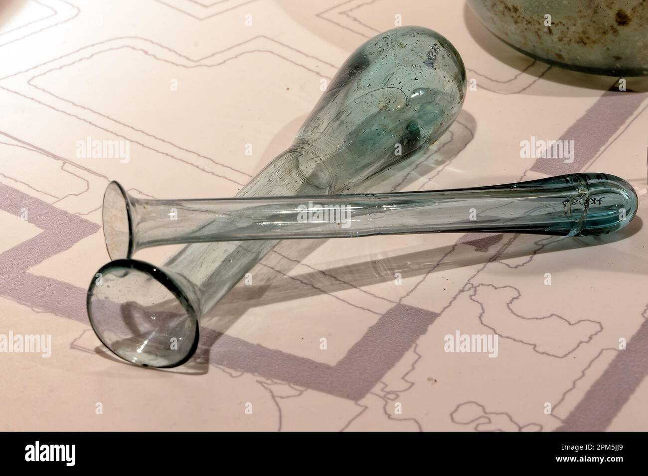 Small delicate glass phials survived the volcanic eruption of vesuvius ...