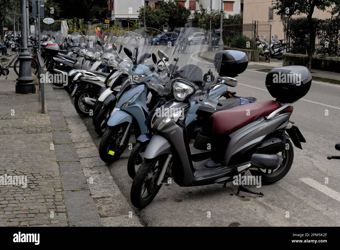 Scooters are a very popular and practical form of transport in narrow ...