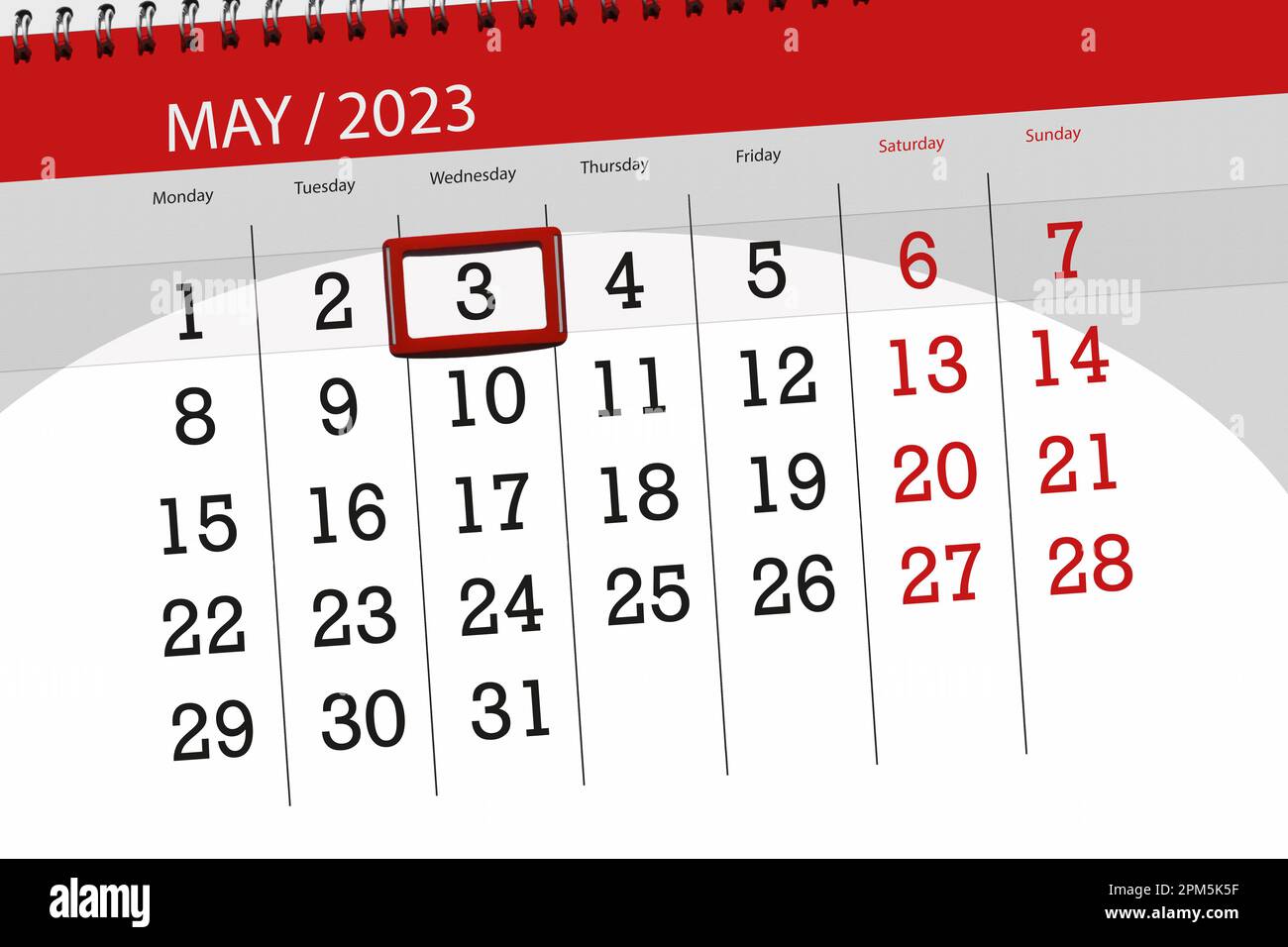 Calendar 2023, deadline, day, month, page, organizer, date, May ...
