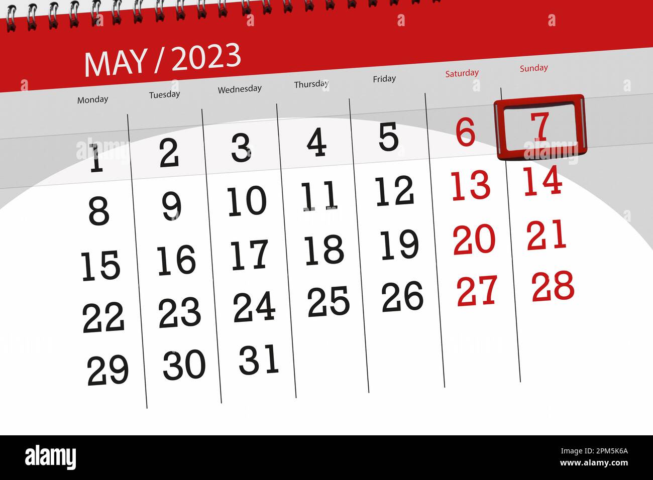 Calendar 2023, deadline, day, month, page, organizer, date, May, sunday ...
