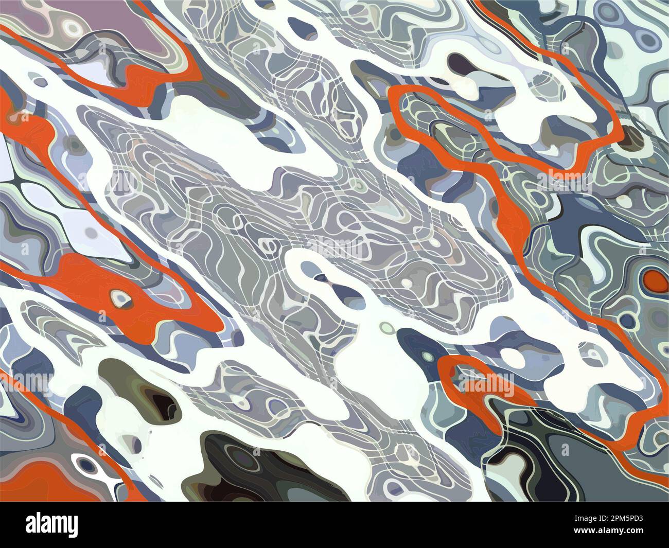 Diagonal bursts in gray-red-white-blue tonality for interior solutions ...