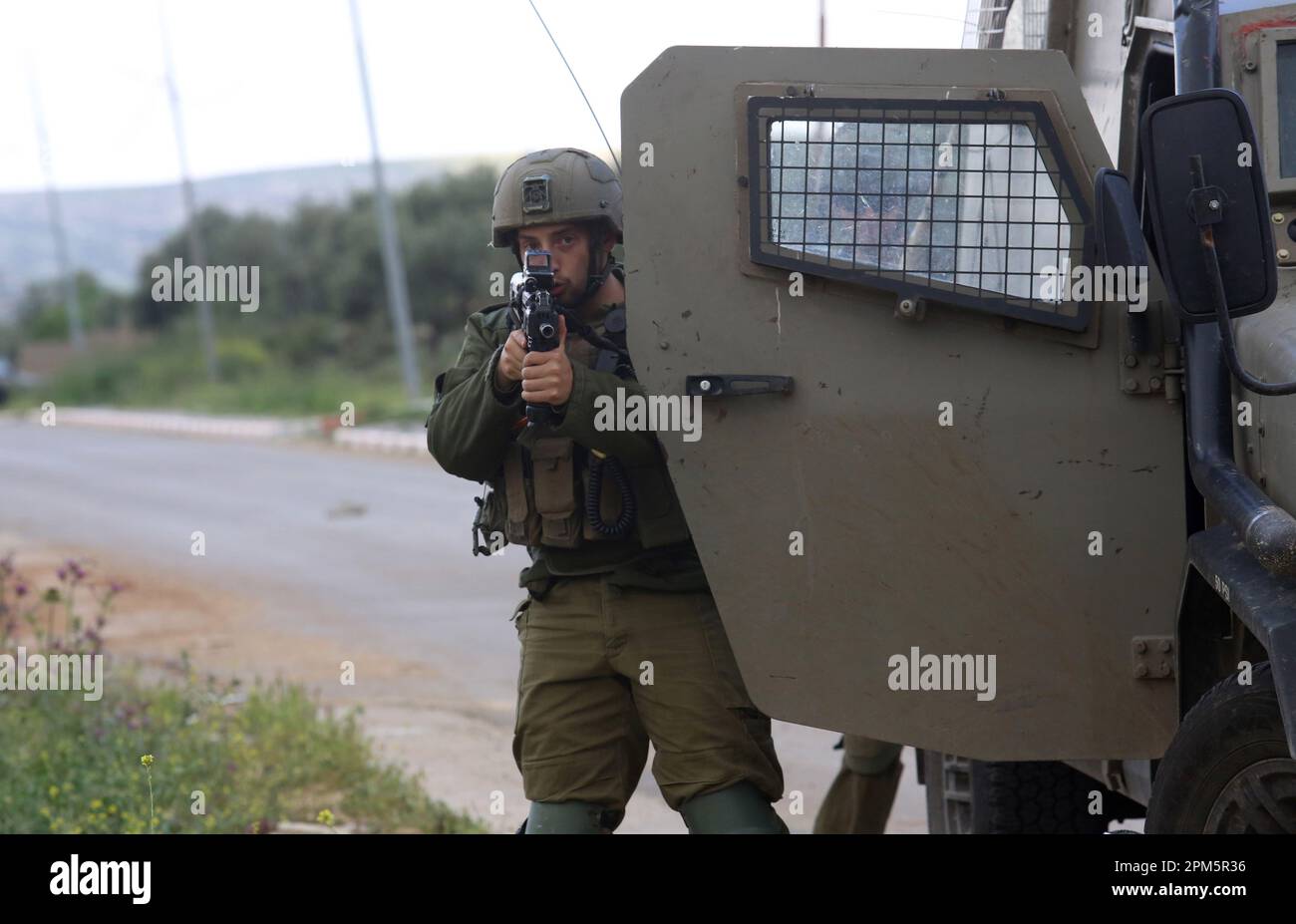 Israeli settlement of elon moreh hi-res stock photography and images ...