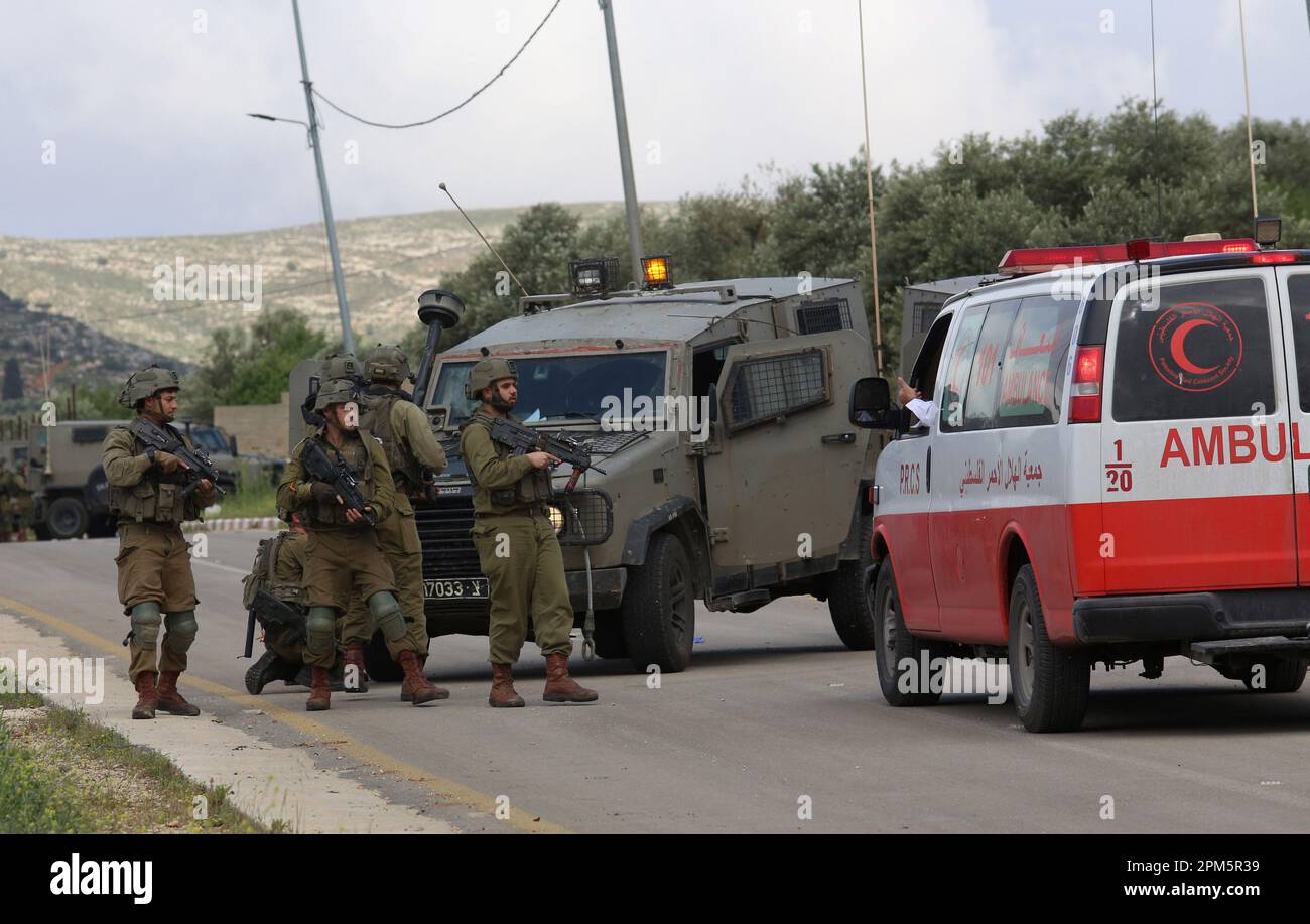Israeli settlement of elon moreh hi-res stock photography and images ...