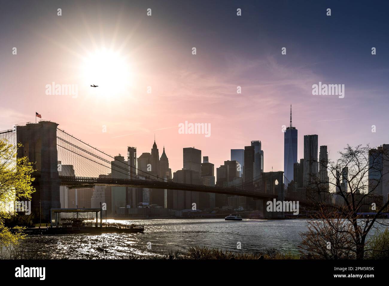 New York City Skyline 2022 Outline