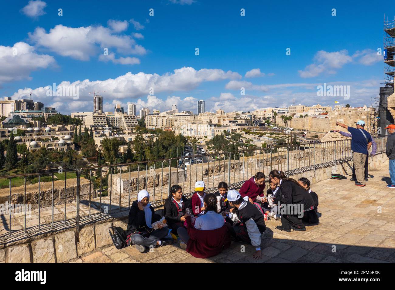 Jerusalem, Israel - November 22, 2022: Crowd of people in traditional ...