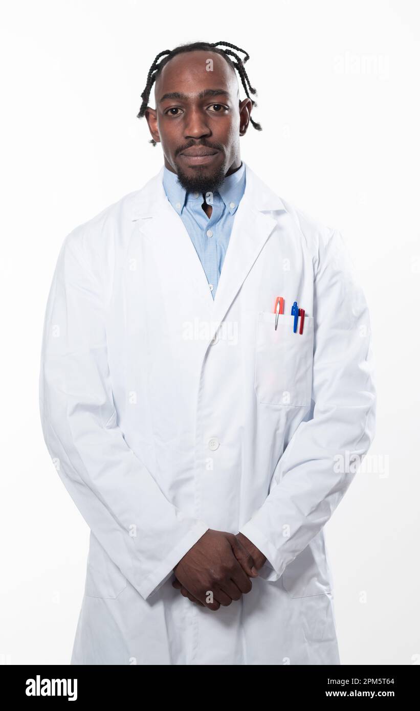 Doctor dark skin guy virologist agent corona virus seminar conference ...