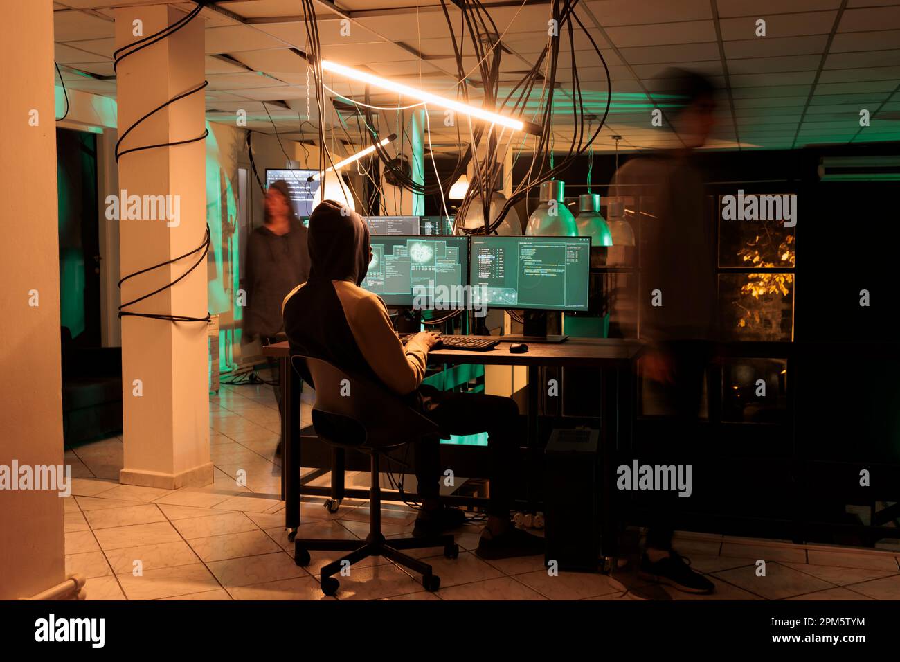 Cyberattack Hacker Breaking Into Government Database Stealing