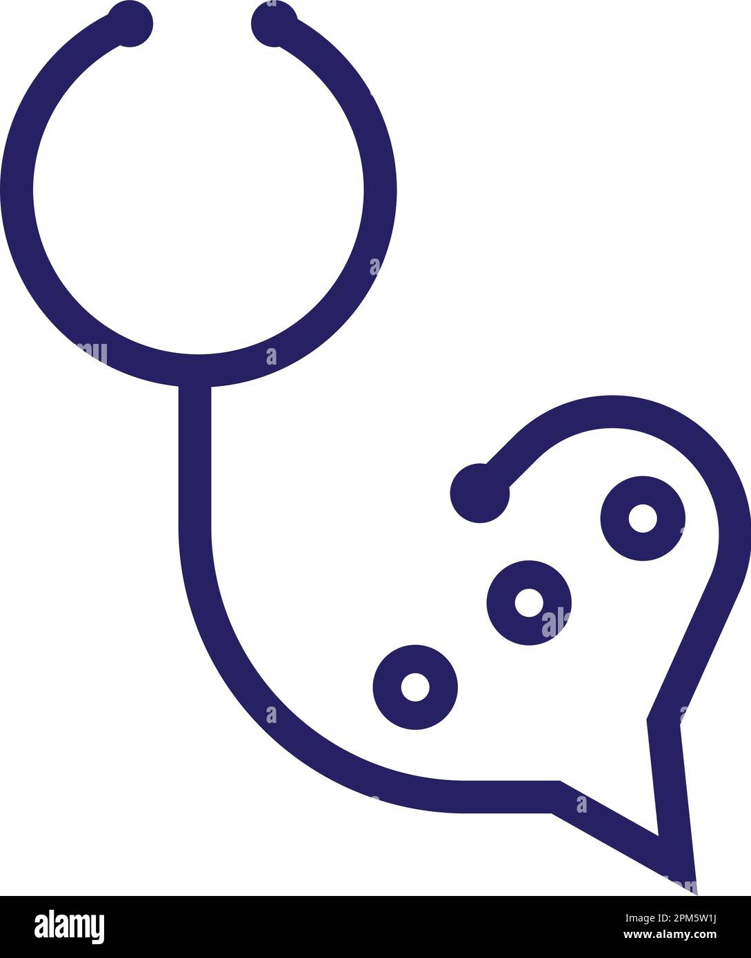 Nurse with stethoscope Cut Out Stock Images & Pictures - Alamy