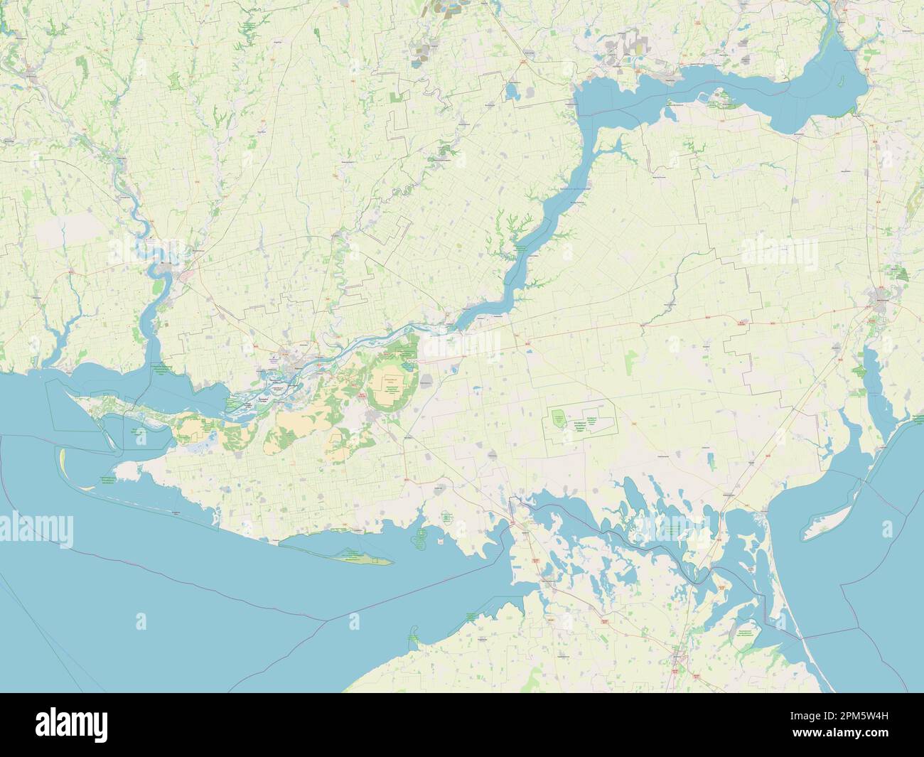 Kherson, region of Ukraine. Open Street Map Stock Photo - Alamy
