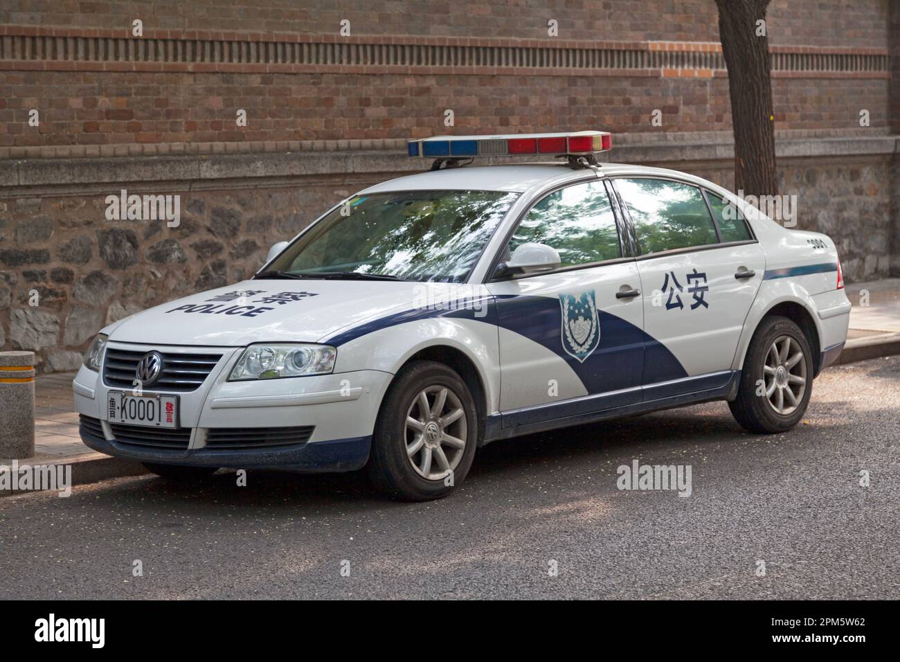 China police car hi-res stock photography and images - Alamy