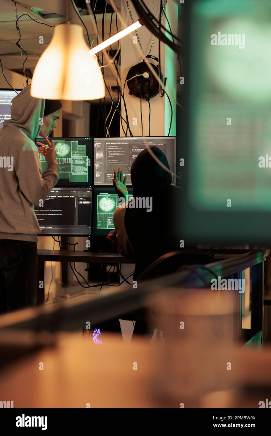 Ransomware Cyberattack Hackers Cracking Online Server Password