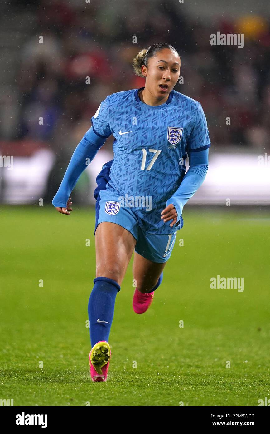 England's Lauren James in action during the Alzheimer's Society ...
