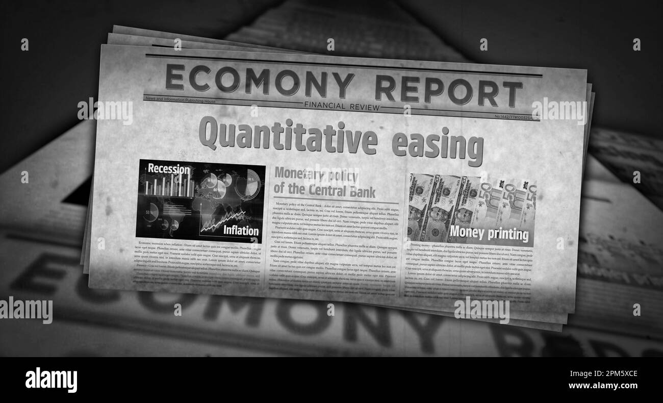 Quantitative easing inflation crisis and monetary policy vintage news ...