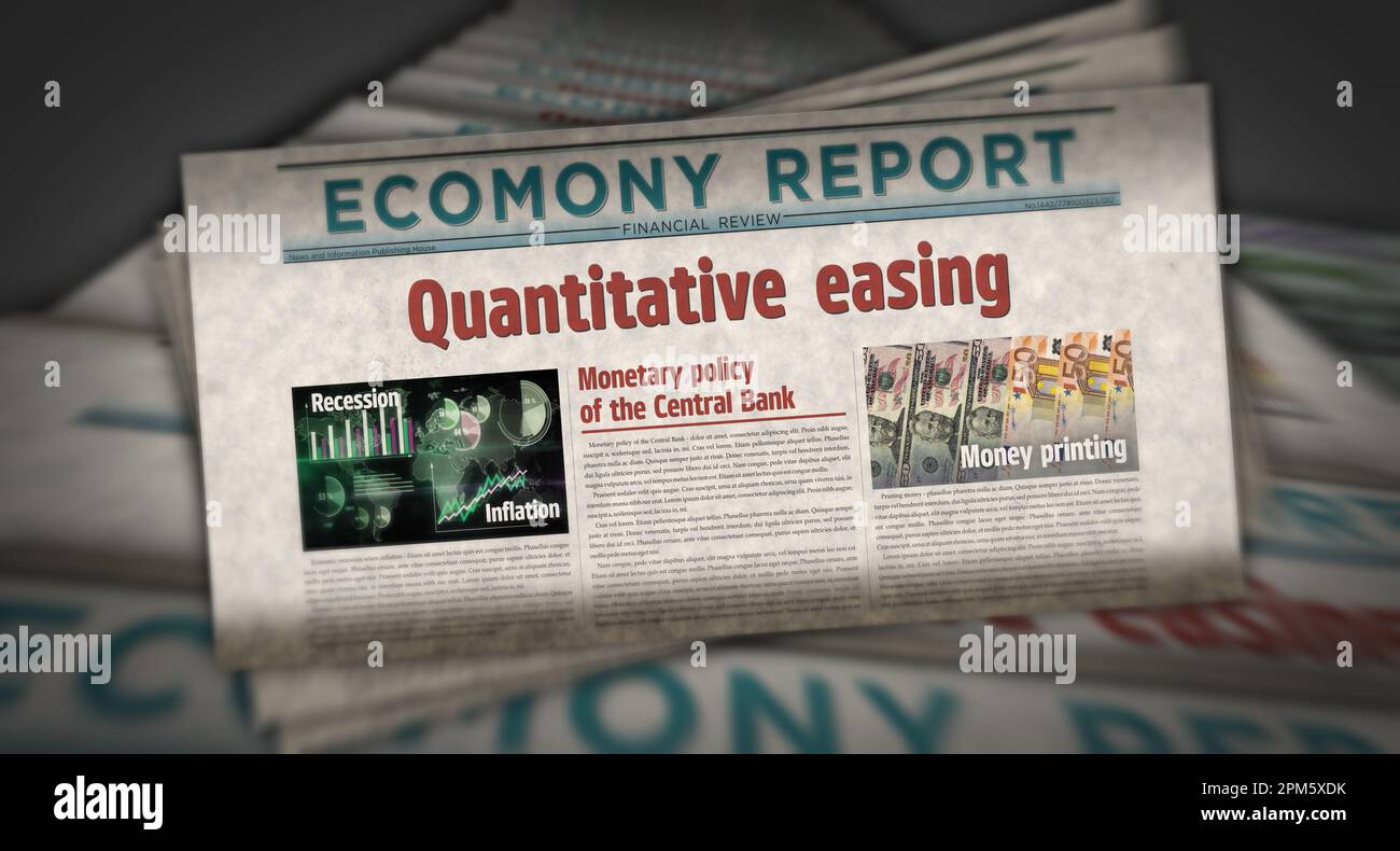 Quantitative easing inflation crisis and monetary policy vintage news ...