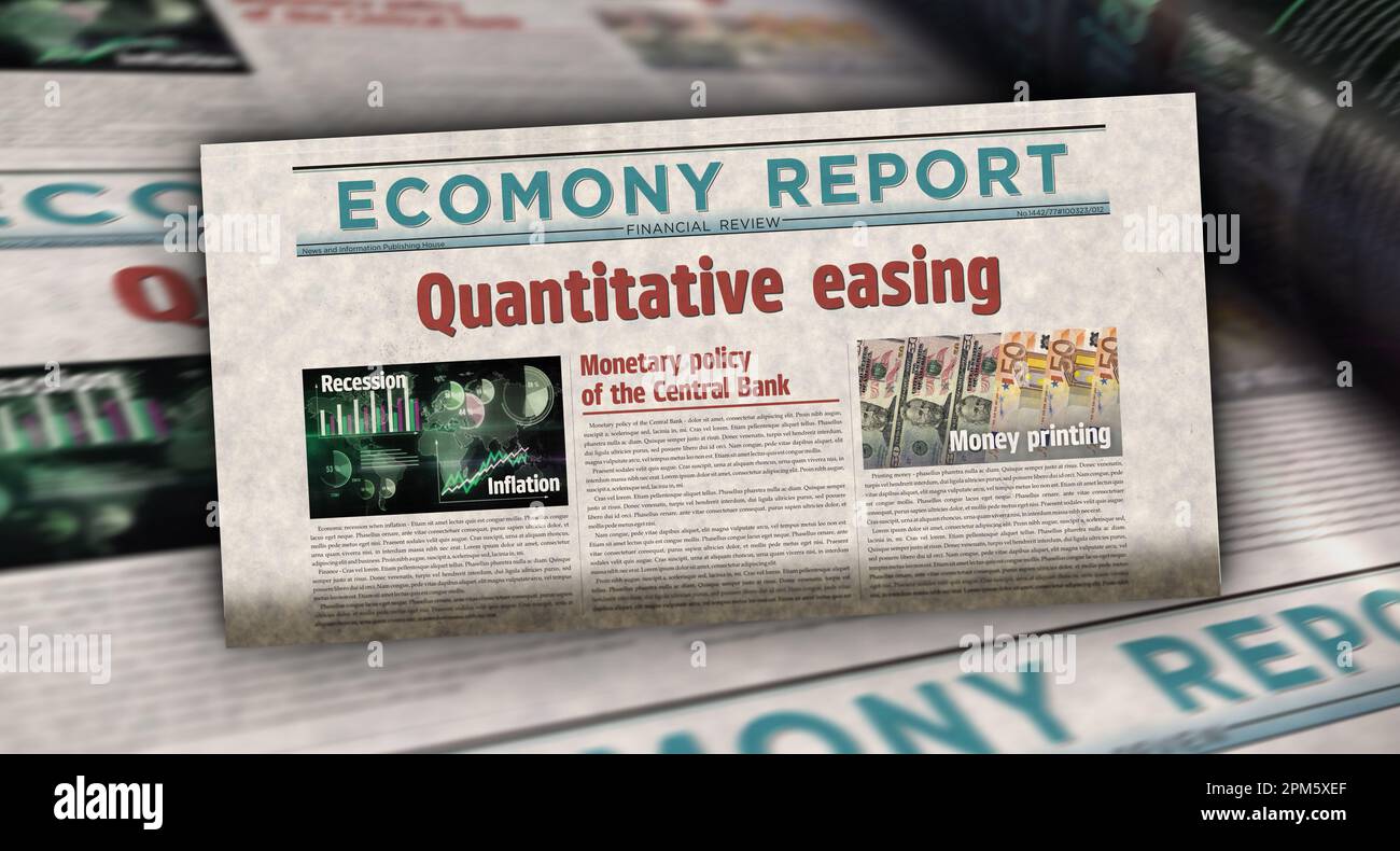 Quantitative easing inflation crisis and monetary policy vintage news ...
