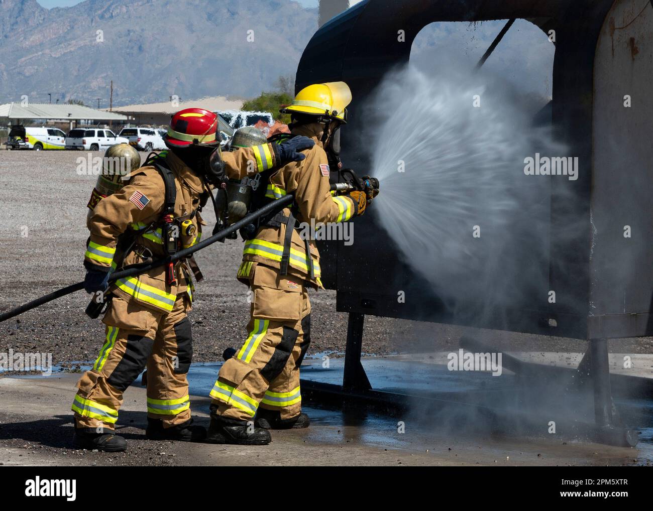 Firefighters from the 355th Civil Engineer Squadron Fire and Emergency ...