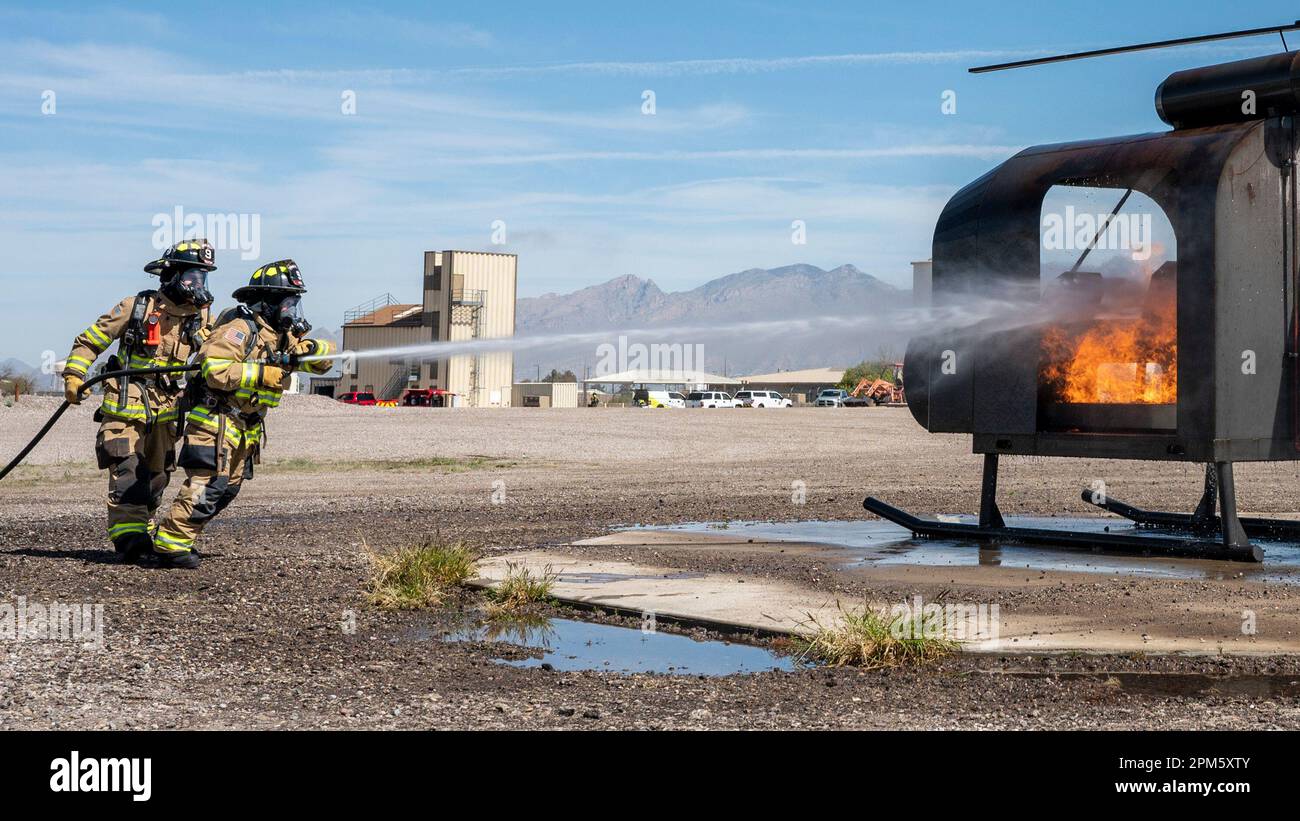 Firefighters from the 355th Civil Engineer Squadron Fire and Emergency ...