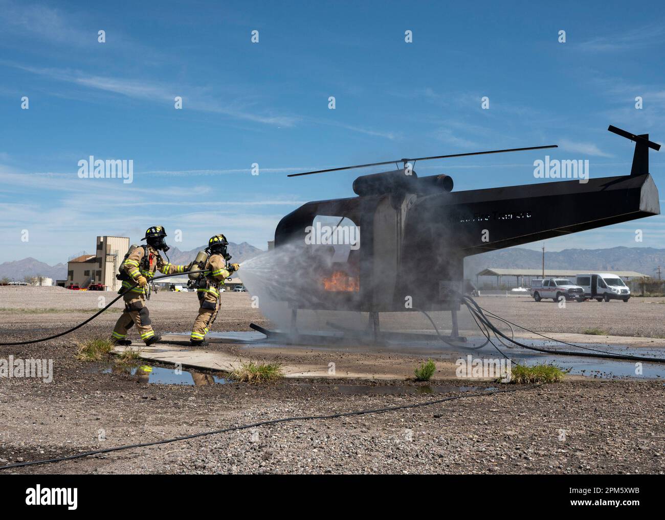 Firefighters from the 355th Civil Engineer Squadron Fire and Emergency ...