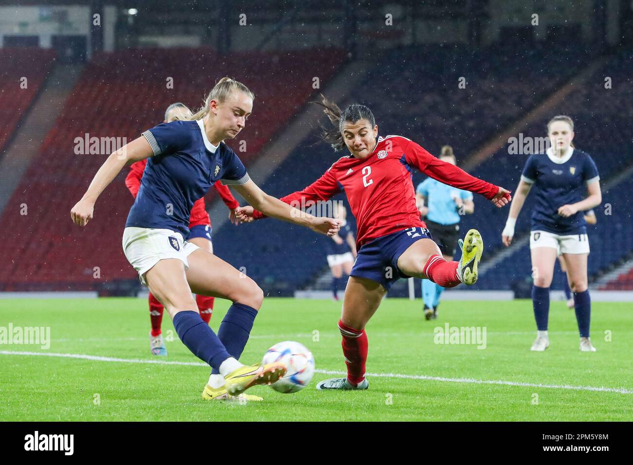 Glasgow, UK. 11th Apr, 2023. UK. Scotland women's national football ...