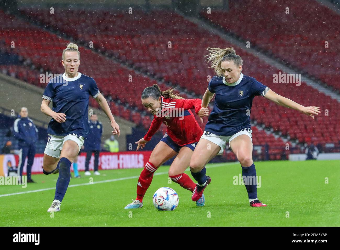 Glasgow, UK. 11th Apr, 2023. UK. Scotland women's national football ...