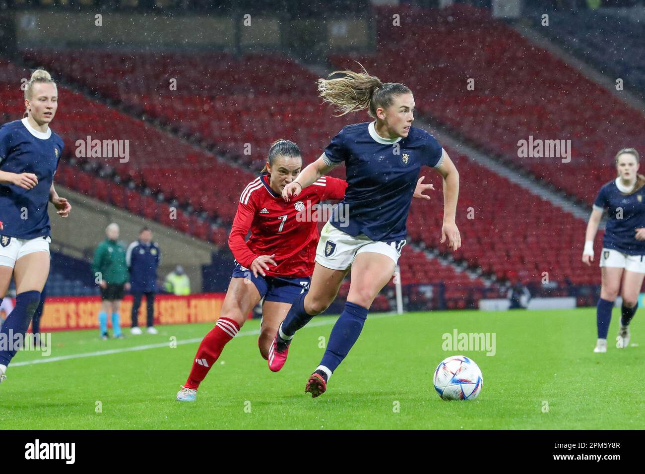 Glasgow, UK. 11th Apr, 2023. UK. Scotland women's national football ...