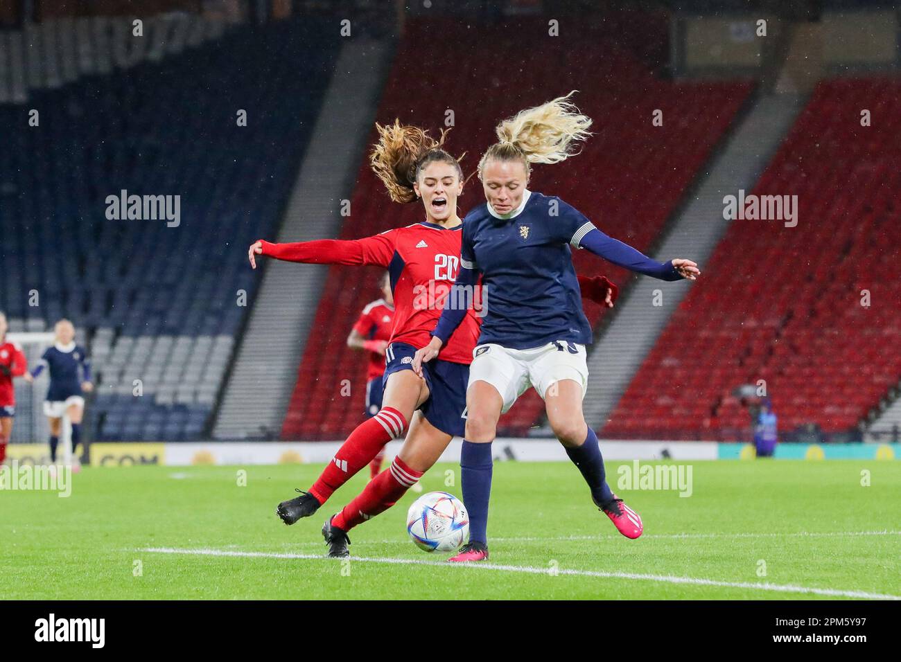Glasgow, UK. 11th Apr, 2023. UK. Scotland women's national football ...