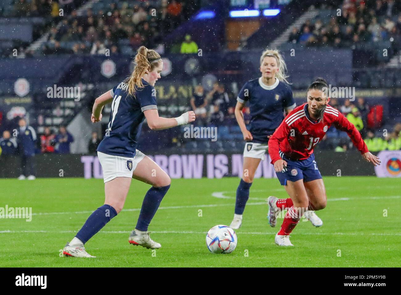 Glasgow, UK. 11th Apr, 2023. UK. Scotland women's national football ...