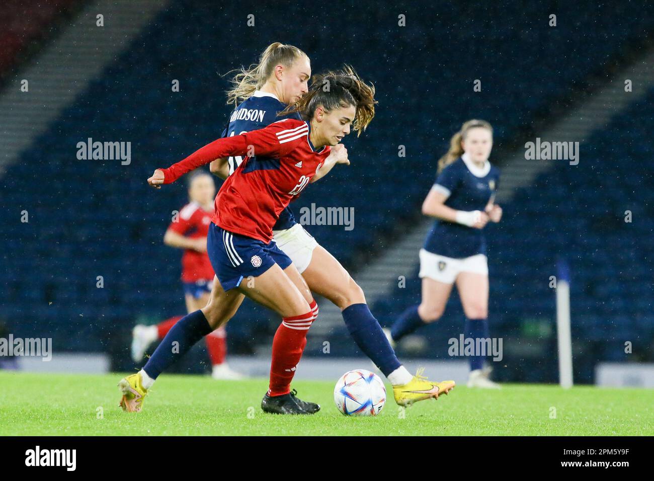 Glasgow, UK. 11th Apr, 2023. UK. Scotland women's national football ...