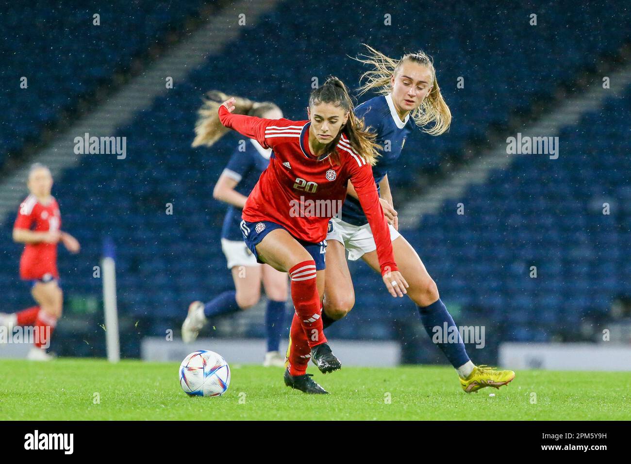 Glasgow, UK. 11th Apr, 2023. UK. Scotland women's national football ...