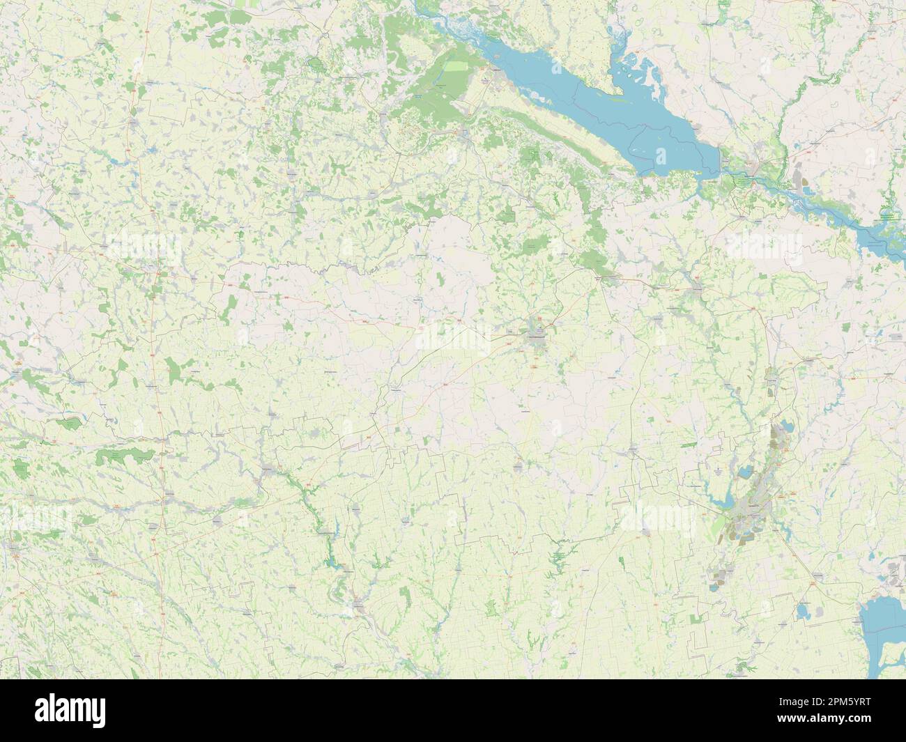 Kirovohrad, region of Ukraine. Open Street Map Stock Photo - Alamy